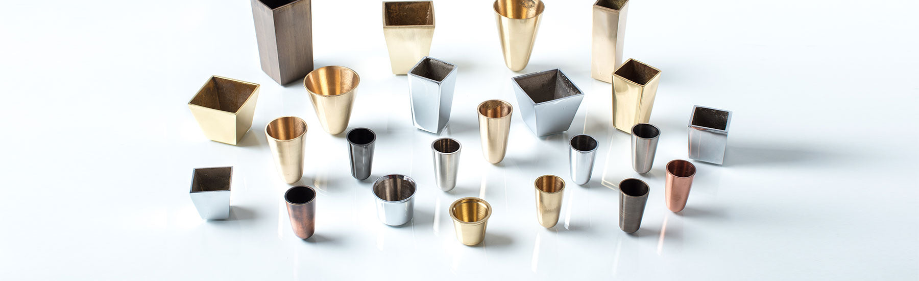 Furniture Leg Cups | Brass Cups For Upholstery – Heritage Components