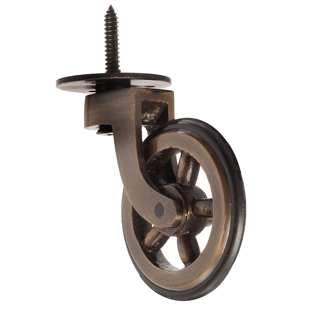 Vintage Antique Screw Tea Trolley Castor – Heritage Components