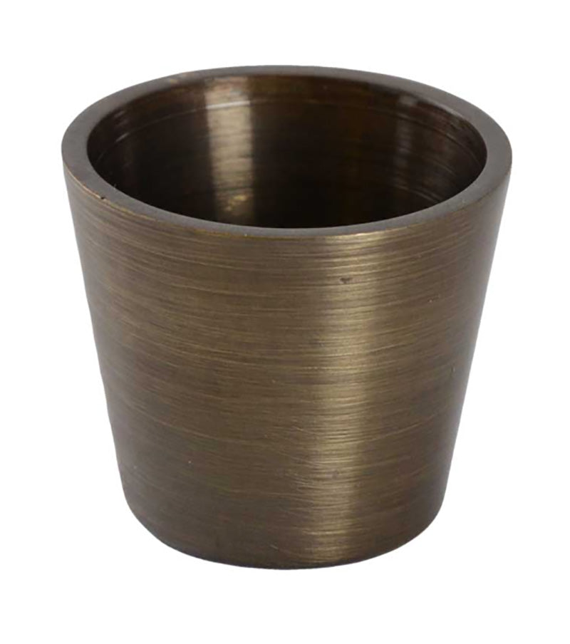 Renoir Brushed Antique Brass Leg Cup – Heritage Components
