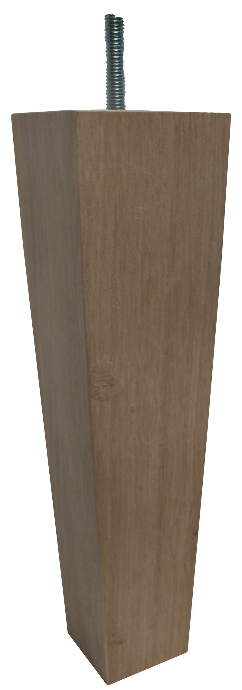 Valentina Solid Oak Furniture Legs | Tall Square Tapered Legs ...