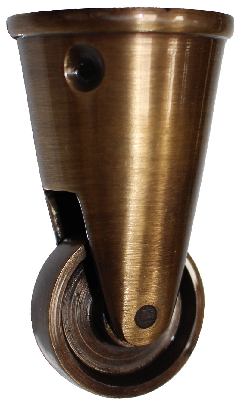 Vintage Antique Round Cup Castor – Heritage Components