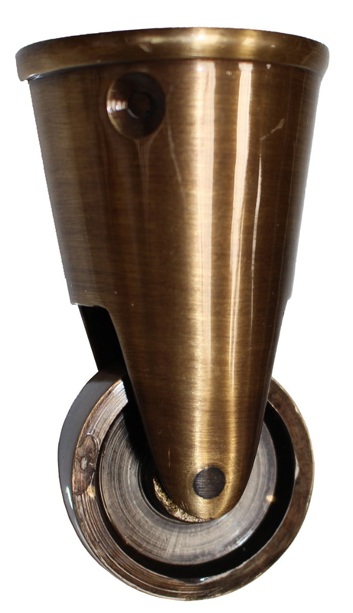 Vintage Antique Round Cup Castor – Heritage Components